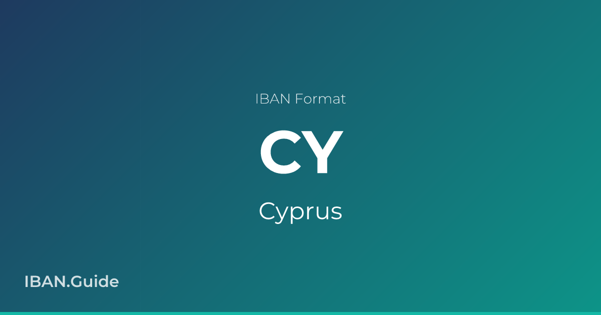 Cyprus IBAN Format, Example & Validator | IBAN.Guide