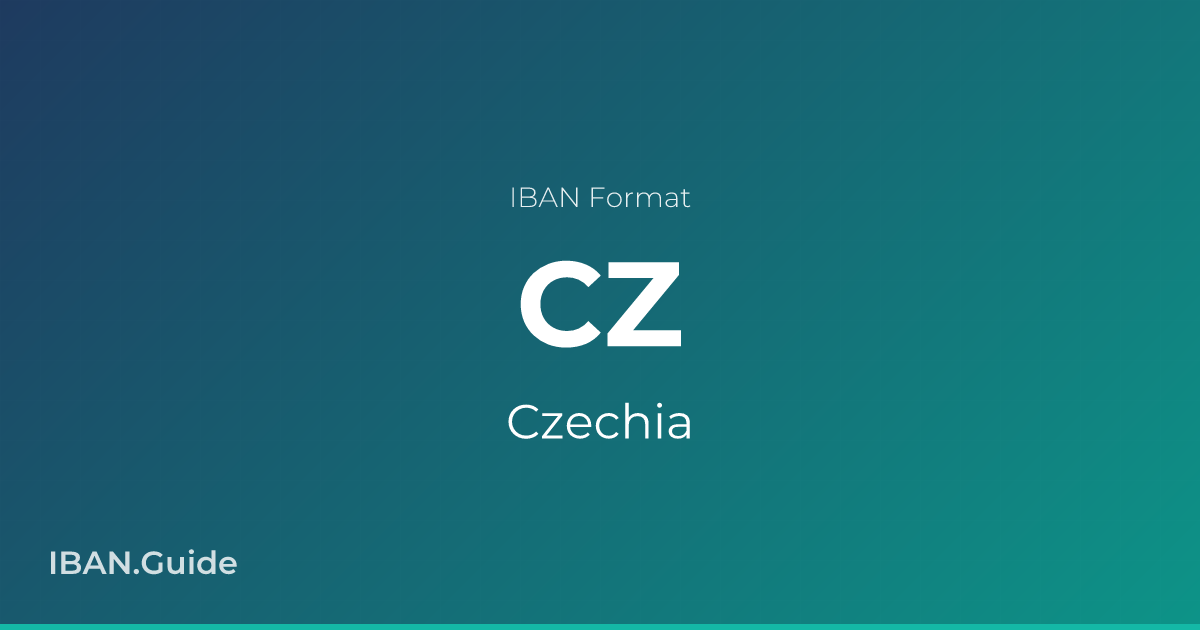 Czech Republic IBAN Format, Example & Validator | IBAN.Guide