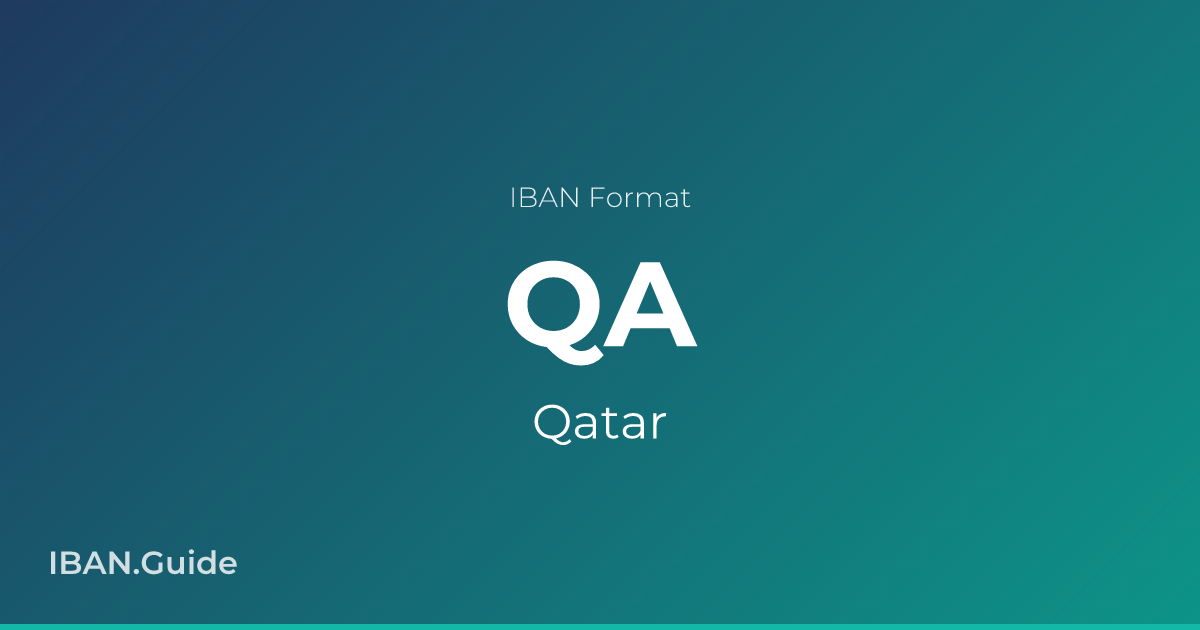 Qatar IBAN Format, Example & Validator | IBAN.Guide